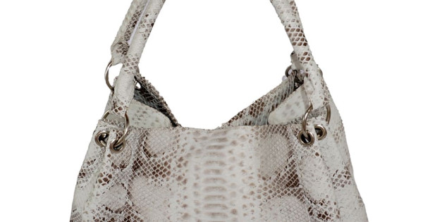 Python skin bag BG-182 - "EXOTIC PYTHON"